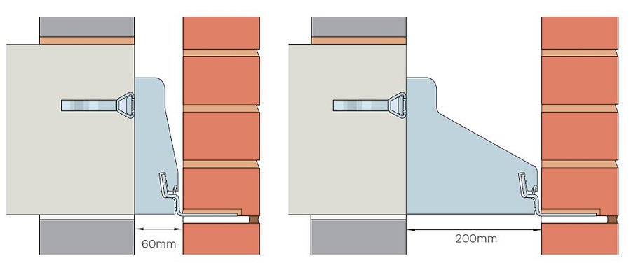 Non-Welded Bracket Angle Support | Ancon